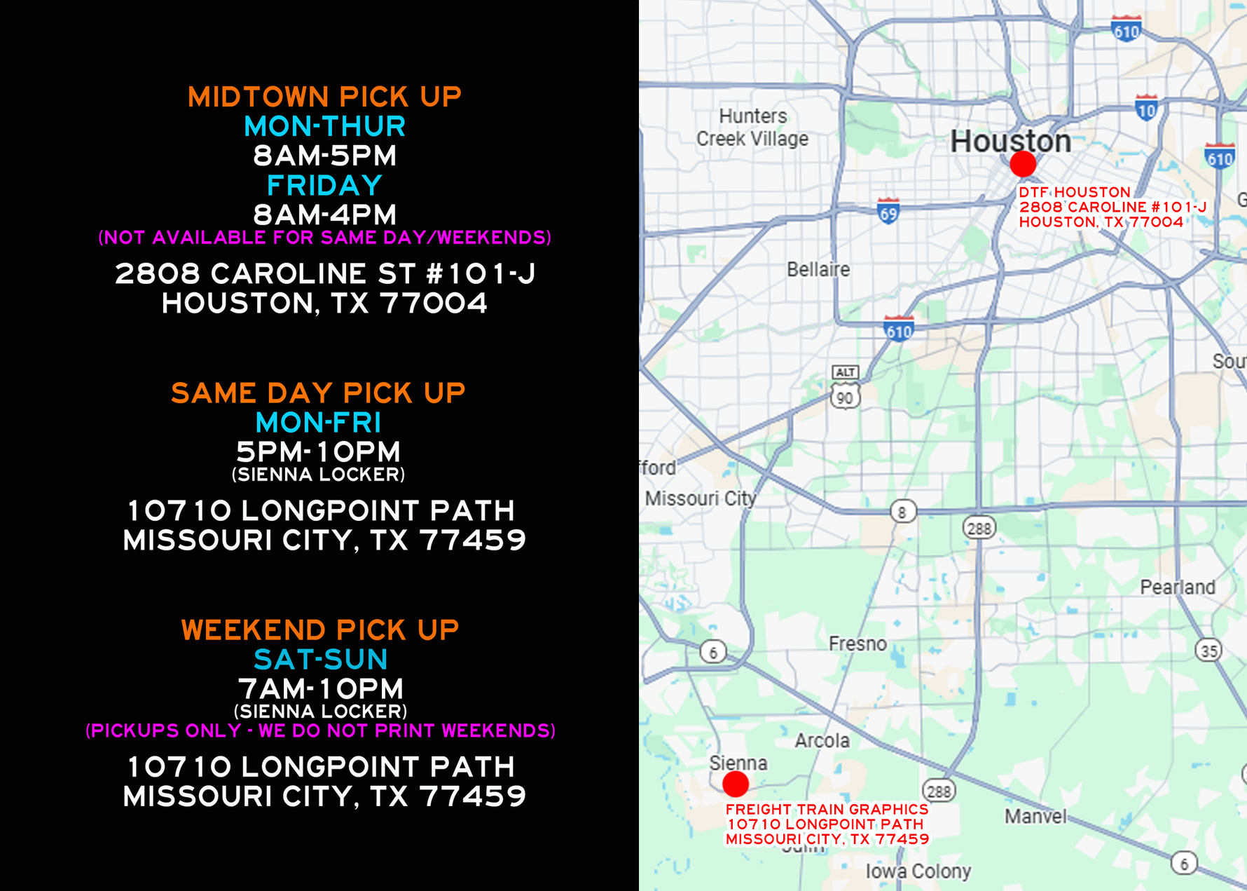 DTF Houston